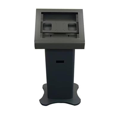 China Customized Equipment Console Shell Bank Self-service Terminal Shell Sheet Metal Processing Bending Riveting for sale