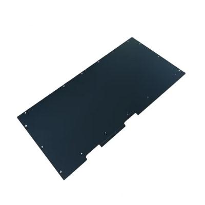 China Oem stamping processing punch sheet metal parts enclosure Powder Coating Parts for sale