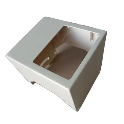 China manufacturer sheet metal fabrication spot weld stamping laser cutting electronic case for sale