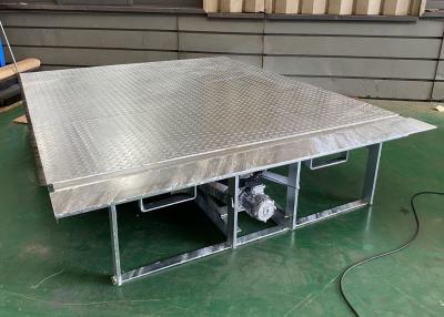 중국 8T 2000×2500mm 힌지 Lip 고온 침지는 수력 독 레벨러를 활성화했습니다 판매용
