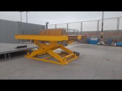 Electric Hydraulic Elevating Dock Lift For Truck Loading/Unloading