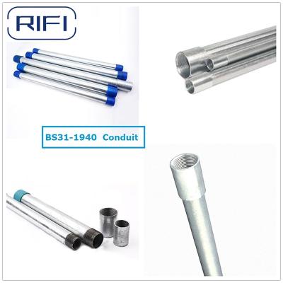 Cina Corrosion Resistance GI Conduit Pipe For Pre Galvanized Surface OEM in vendita