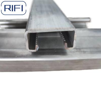 중국 RIFI 41x41mm HDG / 스테인리스 스틸 슬롯 / 평면 스트루트 채널 41x21mm 판매용