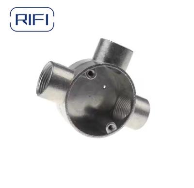 Китай RIFI Three Way Terminal Allumininum Electrical Conduit Box Threaded Type продается