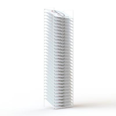 China Estante de exhibición de libro de 30 capas del alambre para la construcción de papel de A3 KD en venta