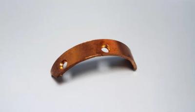 China Tumbled Finish Gold Jewelry Components , Reach Passivation Silver Jewelry Parts for sale