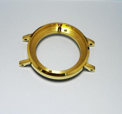 Cina Parti meccaniche dell'orologio placcate oro, stampaggio ad iniezione di titanio di acciaio inossidabile in vendita