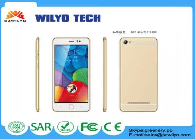 Cina WX6 5,0 OS dual core di androide 4,4 dell'oro a 5 pollici degli Smartphones QHD del principale 10 in vendita
