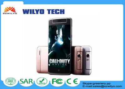 Cina Androide doppio a 4.5 pollici Smartphone di Sim di GSM Wifi dei telefoni cellulari dell'oro 854x480P IPS in vendita