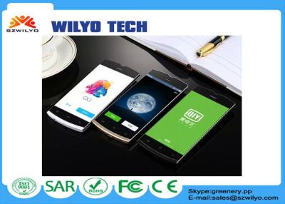 Cina Telefoni cellulari esili di Bluetooth dello schermo di W55V del touch screen a 5 pollici degli Smartphones in vendita