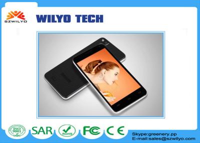 中国 WC2 5.0Mp 4.5 インチの可動装置、4.5 インチ スクリーン QHD 人間の特徴をもつ 3g Mt6572 Gsm Mp4 が付いている携帯電話 販売のため
