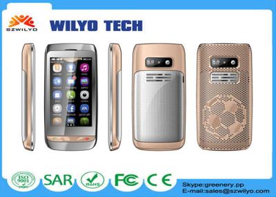 Cina Telefono a 3.2 pollici della caratteristica di N380 GSM Smartphone con la scanalatura di MicroSD della macchina fotografica del touch screen 2.0Mp in vendita