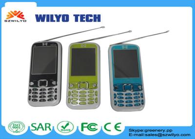 Cina Le caratteristiche telefonano, telefoni con i Gps WQ8TV che 320x240p a 2.4 pollici si raddoppiano cinepresa di televisione del Mp3 di Internet di Sim in vendita
