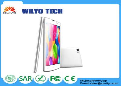 China El blanco el frente 8Mp del teléfono celular de 5,5 pulgadas apoya ROM WL7 del espolón 8G de 13.0Mp 1G en venta