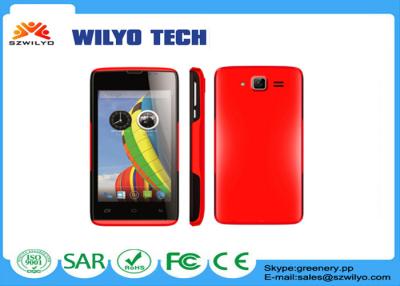 Cina Telefoni cellulari a 4.0 pollici del touch screen di S12w, touch screen mobile Mt6572 3g dual core GSM 2.0Mp in vendita