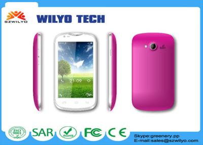 Cina Telefoni cellulari a 4.0 pollici del touch screen di A209w, androide del touch screen Mt6572 2.0Mp del telefono cellulare 4,2 4g in vendita