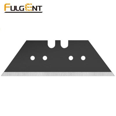 China 60mm Black Trapezoid Razor Blade Precision Honed Edge Snap Blades for sale