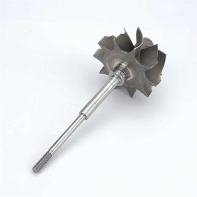 중국 MS-TECH 터보 GTW38 터빈 휠 샤프트 713215-4 FOR 841691-0003 터보 인 74.17mm Exd 64.56mm 블레이드 5+5 판매용