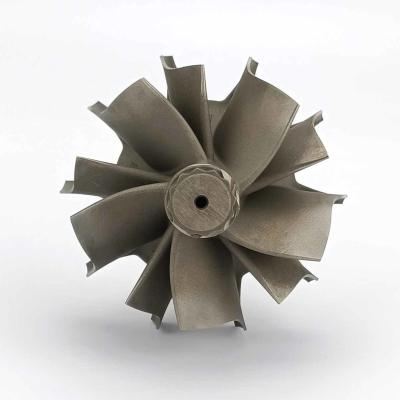 중국 MS-TECH 터보 GTW38 터빈 휠 샤프트 713215-4 FOR 841691-0003 터보 인 74.17mm Exd 64.56mm 블레이드 5+5 판매용