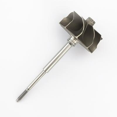중국 MS-TECH 터보 K24 터빈 휠 샤프트 Ind 57mm Exd 52.7mm 블레이드 9 판매용