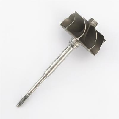 중국 MS-TECH 터보 K24 터빈 휠 샤프트 Ind 57mm Exd 52.7mm 블레이드 9 판매용
