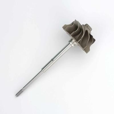 중국 MS-TECH 터보 HE500VE 터빈 휠 샤프트 2835855 Ind 84mm Exd 68mm 블레이드12 판매용