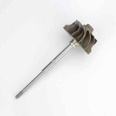 중국 MS-TECH 터보 HE500VE 터빈 휠 샤프트 2835855 Ind 84mm Exd 68mm 블레이드12 판매용