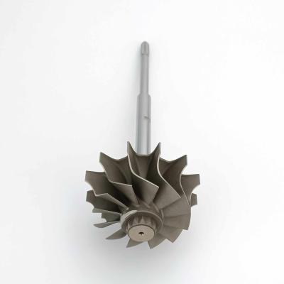 중국 MS-TECH 터보 HE500VE 터빈 휠 샤프트 2835855 Ind 84mm Exd 68mm 블레이드12 판매용