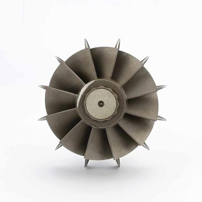 중국 MS-TECH 터보 HE500VE 터빈 휠 샤프트 2835855 Ind 84mm Exd 68mm 블레이드12 판매용