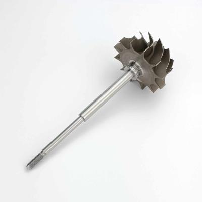 중국 MS-TECH 터보 HE500VE 터빈 휠 샤프트 2835855 Ind 84mm Exd 68mm 블레이드12 판매용