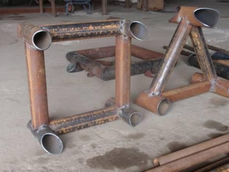 CNC round pipe plasma profile cutting machine