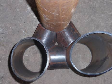 CNC round pipe plasma profile cutting machine