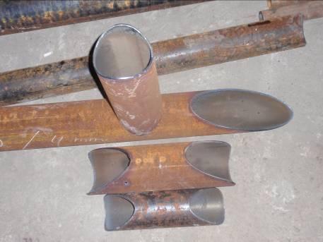 CNC round pipe plasma profile cutting machine