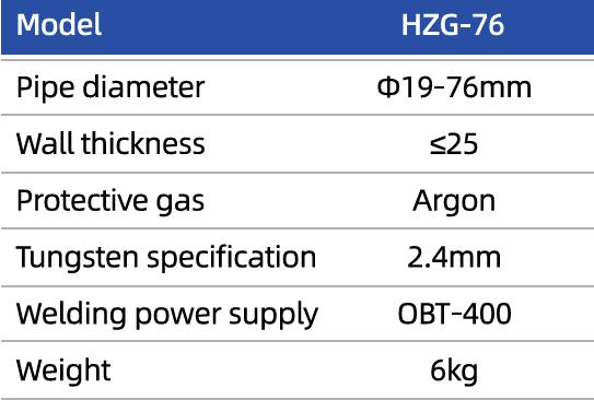 automatic pipe orbital welding machine
