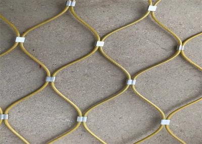Cina resistenza flessibile di Mesh Ss Rope Mesh Heat del cavo di acciaio inossidabile di 60*105mm in vendita