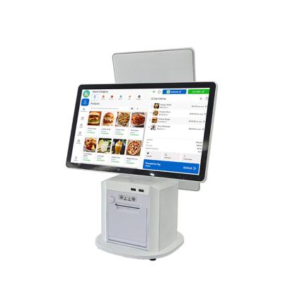 China 15.6 inch Touch Screen Self-service Enquiry Service Kiosk Store/restaurant Self Payment Order Payout POS Machine for sale
