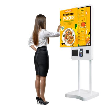 China LX8031 Touch Screen Hotel Self-Service Payment Terminal Kiosk Floor Standing & Wall Mount for Retail Store with SDK Function for sale