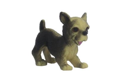 Cina Giocattoli di plastica neri sicuri del cane, giocattoli della figurina del cane dell'animale da allevamento per il gioco dei bambini in vendita