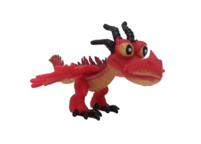 Cina Figure di plastica rosse speciali di Disney, giocattoli amichevoli eco- di film del drago del PVC per i bambini in vendita