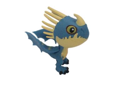 Cina Le figure di plastica uniche professionali di Disney, drago a 3 pollici blu di film gioca in vendita