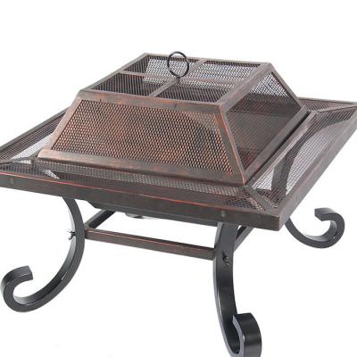 Chine Le barbecue en acier de dessin géométrique d'OEM grille le barbecue Oven Bronze Color à vendre