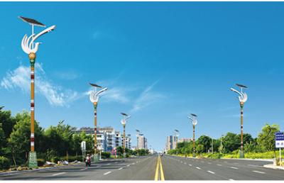 China Luz de rua conduzida solar integrada 150w Ip67 2110-5600lm da fábrica da porcelana à venda