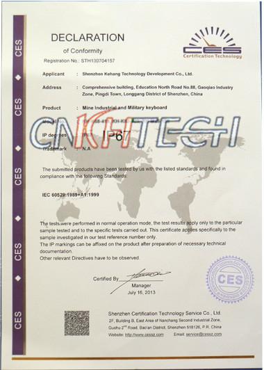 IP67 - SZ Kehang Technology Development Co., Ltd.