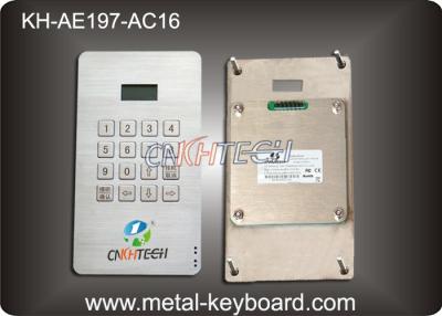 중국 16의 열쇠를 가진 방진 접근 입장 체계 스테인리스 키패드 판매용