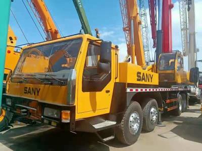 China WP10.270 Engine 25T Sany QY25C Used Truck Mounted Crane for sale