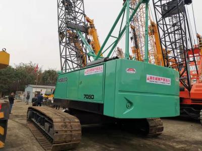 China QUY55 Crawler Used Mobile Crane , 55T Used Kobelco Crane for sale