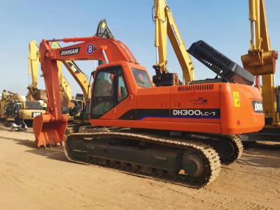 Cina La gru a benna coreana DH300-7 del frantoio di marca ha utilizzato l'escavatore di Doosan in vendita