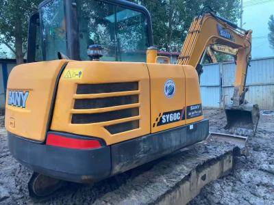 Cina 0.28m3 tonnellata SY60C Sany Mini Excavator del secchio 6 in vendita