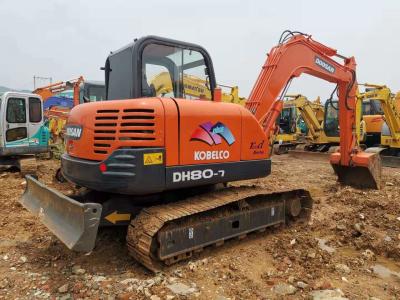Cina Il macchinario di costruzione 8T DH80-7 ha utilizzato l'escavatore di Doosan in vendita
