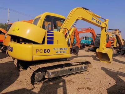 Китай Желтый мини экскаватор 12RPM 6300kg KOMATSU PC60 7 продается